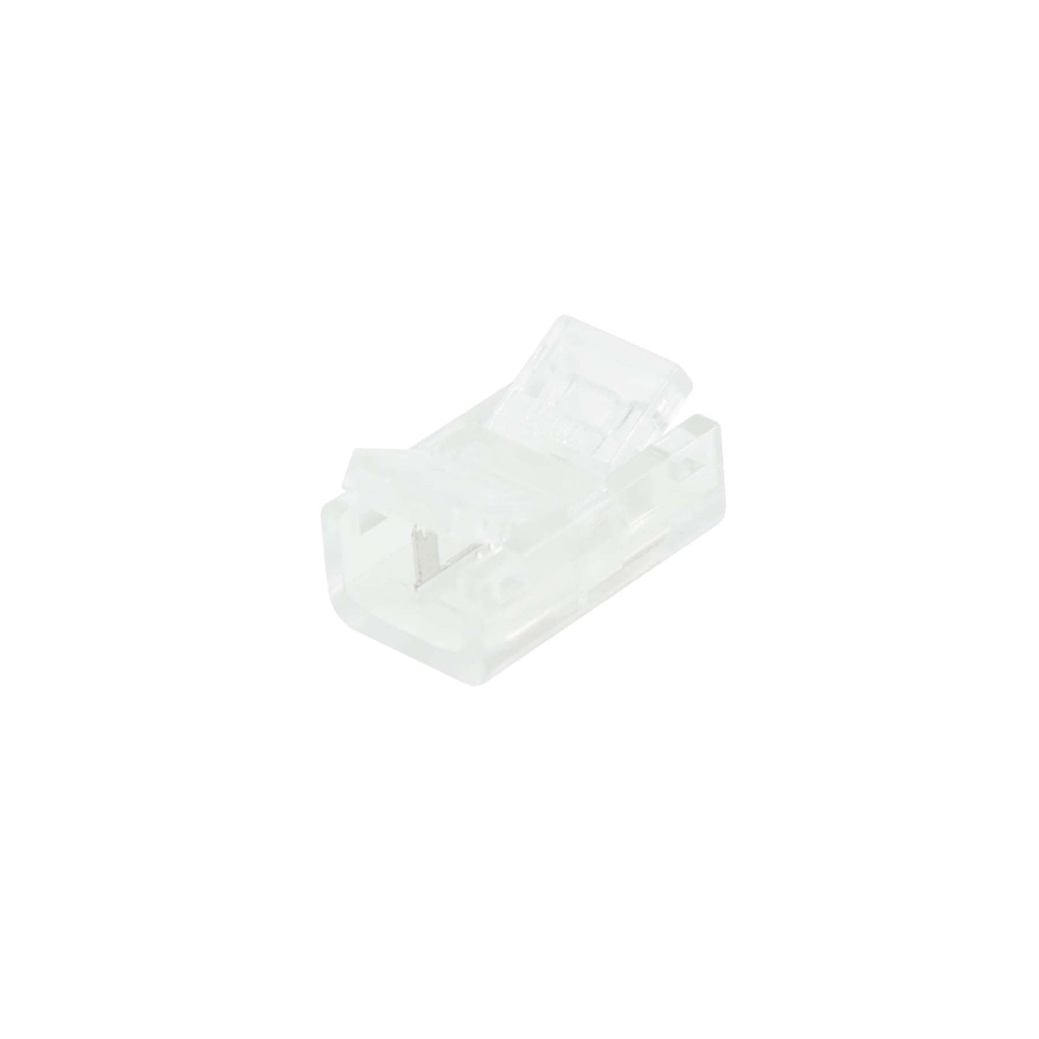 2 Pin Solderless Straight Connector For Single Colour Led Strip Lights