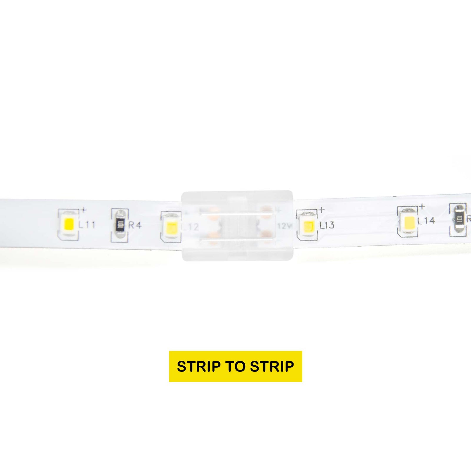 2 Pin Straight Connector For Single Colour Led Strip Lights
