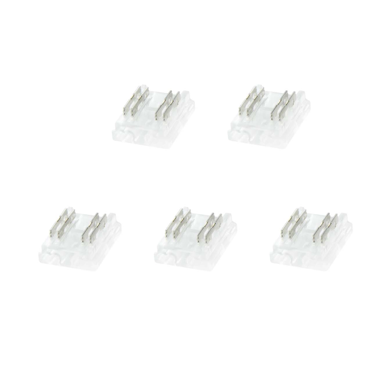 4 Pin Solderless Straight Connector For RGB LED COB Strip Lights